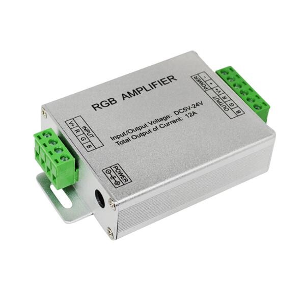 3 Channel LED Strip Controller Amplifier 12V~24V