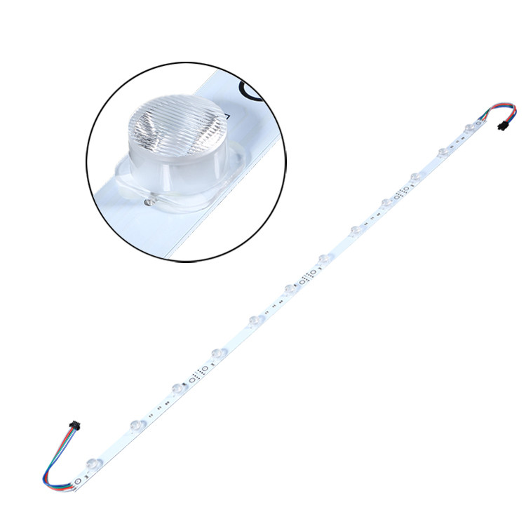 RGB Edge Lit LED Light Hard Bar Module Strip 12W 24W For Exhibit Trade ...