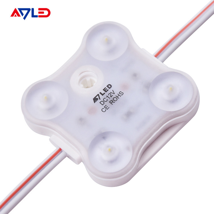 Dimmable Single Color LED Module Light Samsung 2835 Square 4 Single ...