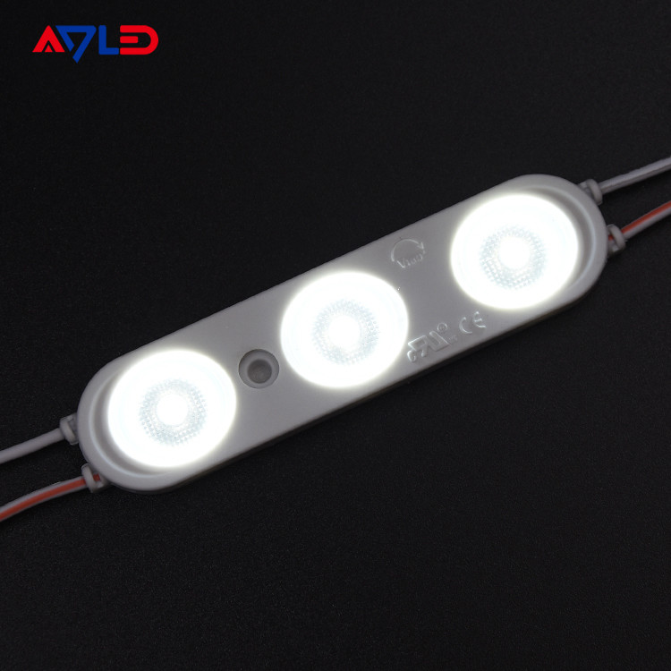 LED Module DC 12V 2.5W SMD 2835 IP67 3 LEDs 170 Degree Lens LED Modules