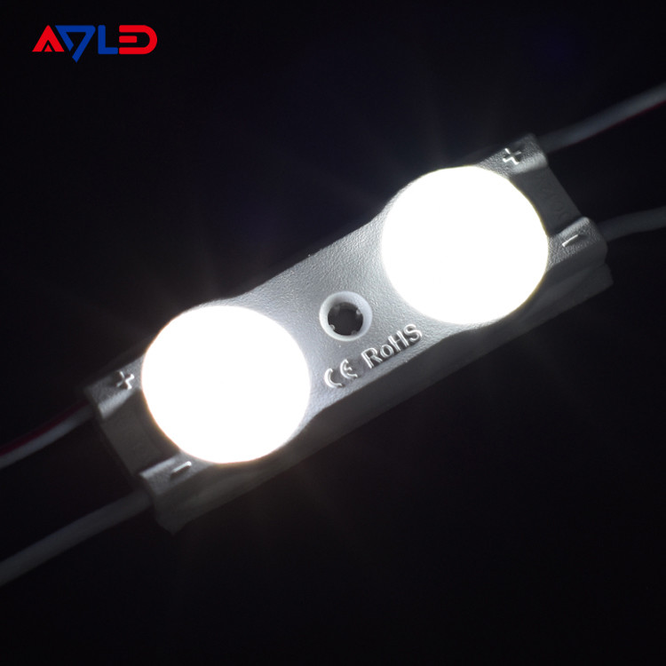 2 LED Module Lights 12V Outdoor Waterproof 2835 SMD LED Lamp Module