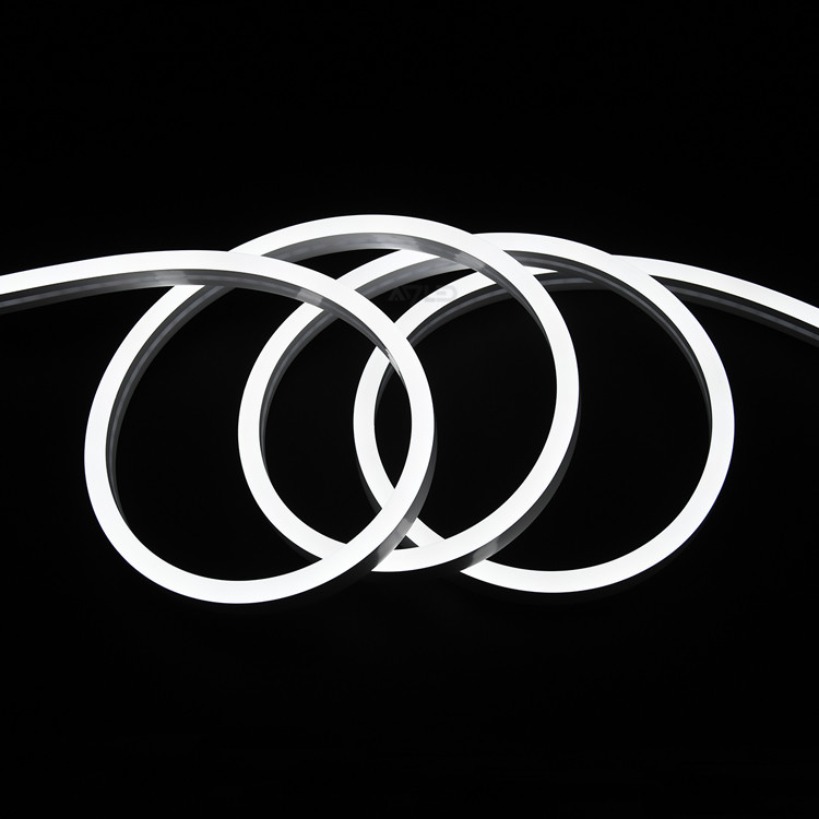 Silicone LED Neon Lights Strip 12V 24V 8x16mm 3000K Warm White Flexible ...