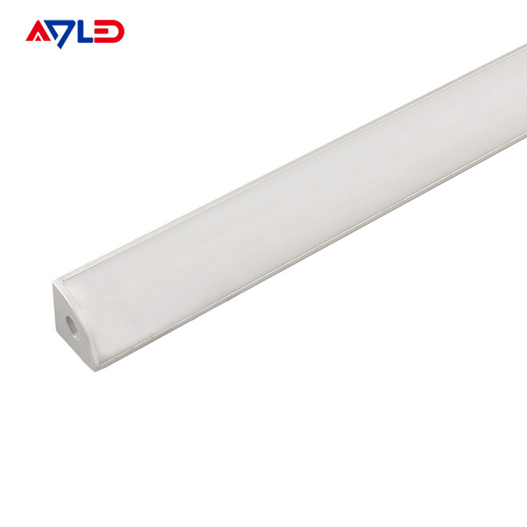 LED Strip Profile Channel Light Diffuser Corner Extrusion Channel ADP ...