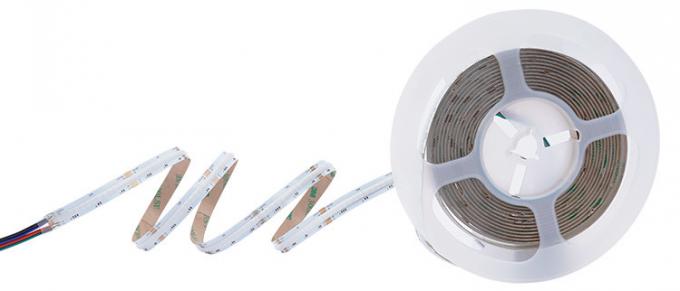 5M RGB LED Strip COB No Dots Color Changing Cuttable 10MM 24V ...