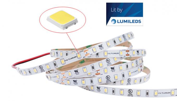 Waterproof High CRI LED Strip Flexible 2835 Brightest Cuttable 12 Volt ...