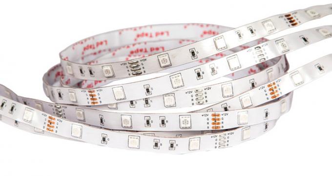 SMD 5050 RGB LED Strip Light 4 Pin Synced To Music Sound 12V 24V ...